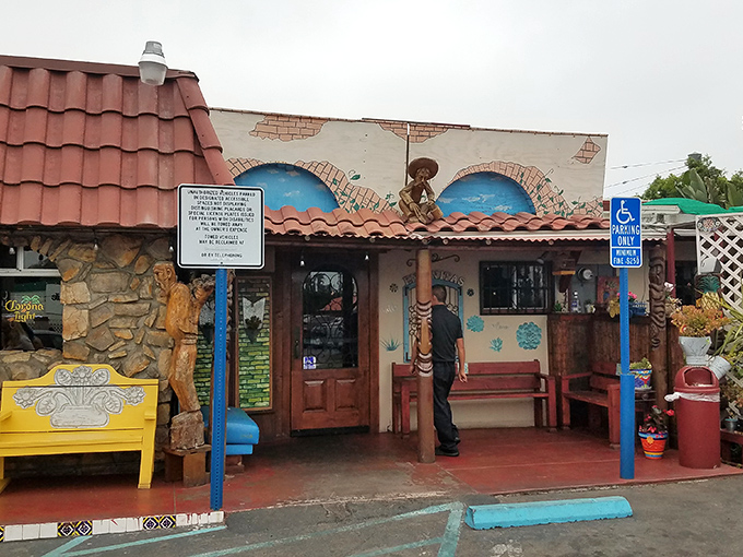 The unassuming exterior of La Especial Norte hides culinary treasures like a pirate's chest disguised as a mailbox. Authenticity begins at the stone facade.
