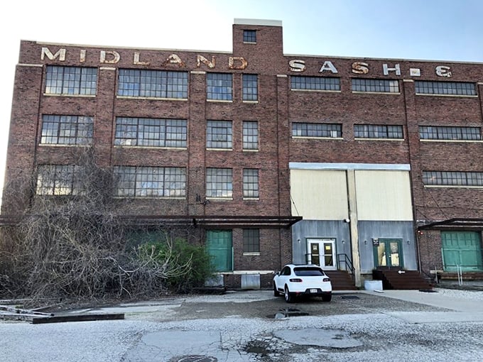 The brick facade of this former Sash & Door factory doesn't just whisper history&mdash;it practically shouts it through industrial-sized windows and loading docks.