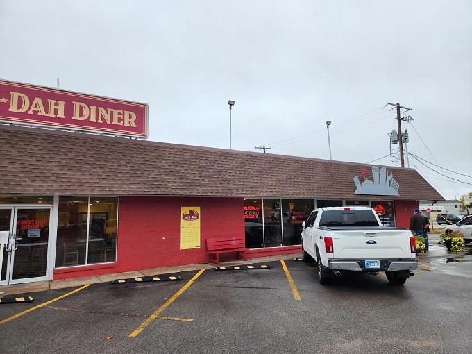 Welcome to flavor town! The Doo-Dah Diner's unassuming exterior hides a world of culinary delights, proving that you should never judge a book by its cover &ndash; or a diner by its parking lot.