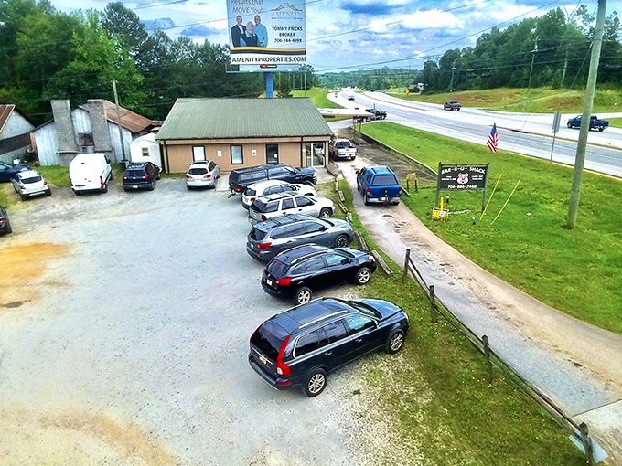 The unassuming yellow exterior of Bar-B-Q Shack hints at the culinary treasures within. Like all great barbecue joints, it lets the smoke do the talking.