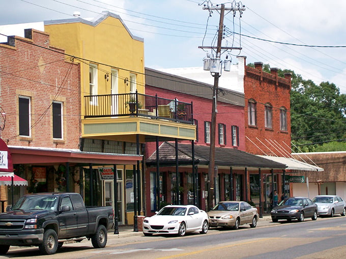 Downtown Breaux Bridge invites you to slow down and savor life, where even a bike ride through the main intersection feels like a journey worth taking.