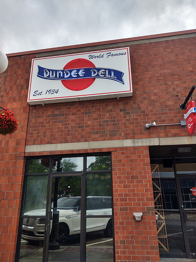 Welcome to Dundee Dell, where history and hunger collide! This brick facade has been serving up smiles and sandwiches since FDR was in office.Welcome to Dundee Dell, where history and hunger collide! This brick facade has been serving up smiles and sandwiches since FDR was in office. 