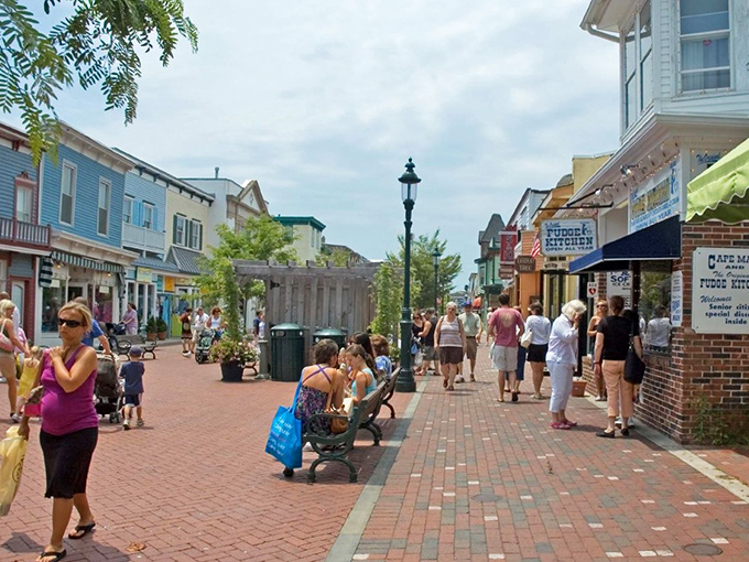 Victorian dreams come to life along these tree-lined streets where every building looks like it's auditioning for a Wes Anderson movie.