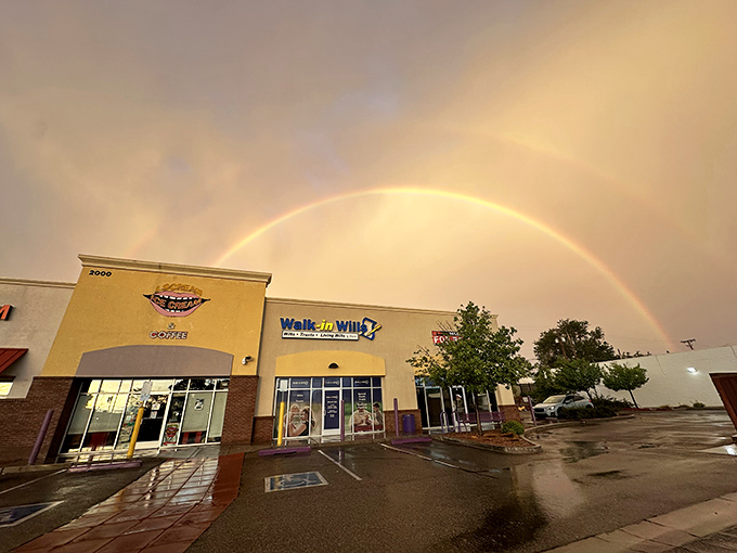 The unassuming storefront belies the wonderland within. I Scream Ice Cream's exterior is like a secret handshake&mdash;those who know, know.