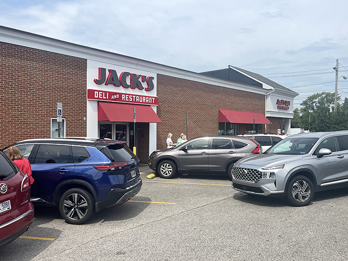 The unassuming brick exterior of Jack's Deli hides culinary treasures that have locals forming lines before the doors even open.