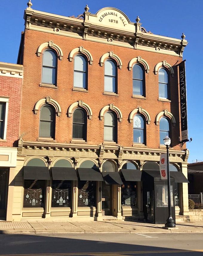 The historic Quinby Building stands proudly in downtown Wooster, housing a culinary treasure that's worth every mile of your journey.