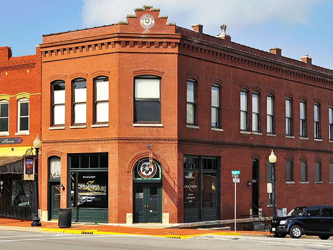 Downtown Guthrie's brick beauties stand like Victorian sentinels, guarding a century of Oklahoma stories while inviting you to create your own.