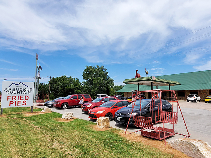 The roadside sign says it all&mdash;simple, straightforward, and promising delicious treasures inside. Oklahoma's pastry pilgrimage begins here.
