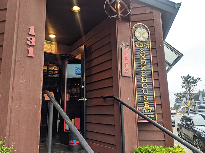 The unassuming exterior of Cannon Beach Smokehouse might fool you, but locals know this corner building houses Oregon's barbecue royalty.
