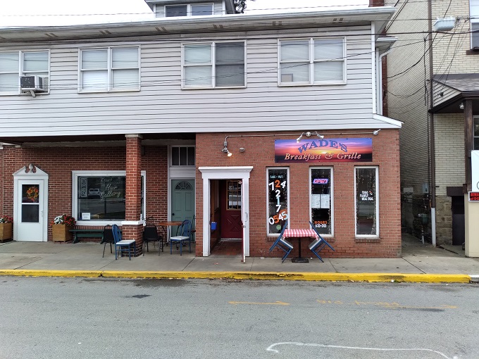 Welcome to Wade's, where the red door isn't just an entrance&mdash;it's a portal to breakfast nirvana. Prepare for a flavor adventure!