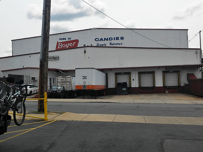 The Boyer Candy Company stands like a sweet beacon in Altoona, its unassuming exterior hiding a treasure trove of nostalgic treats waiting to be rediscovered.