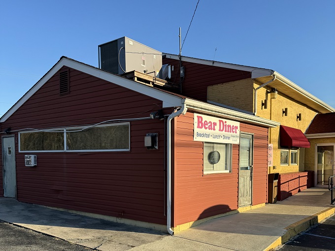The sunshine-yellow exterior of Bear Diner stands as a cheerful beacon in Delaware, promising comfort food that feels like a warm hug.