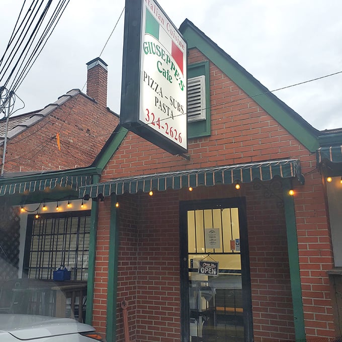 The unassuming brick exterior of Giuseppe's Cafe welcomes you with no pretense&mdash;just the promise of authentic Italian comfort that awaits inside.