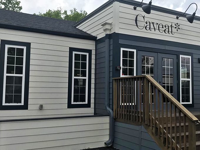 String lights dancing overhead on the patio create that magical "I could sit here all day" atmosphere that separates great coffee shops from merely good ones.