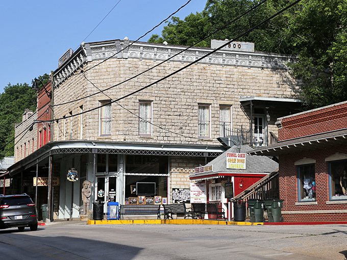 Eureka Springs' iconic flatiron building stands like Victorian architecture's answer to New York's Flatiron&mdash;just with more charm and fewer honking taxis.