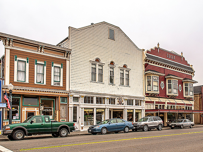 Ferndale's Main Street looks like a movie set, but those Victorian facades hide culinary treasures that would make any food lover weak at the knees.
