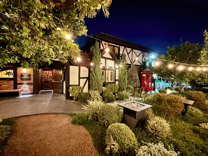 Like a Scottish fairy tale transported to Los Angeles, the Tudor-style exterior of Tam O'Shanter stands defiantly timeless amid the bustling city. 