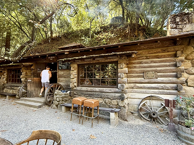 Time travel isn't just science fiction&mdash;it's what happens when you round the bend and discover this rustic mountain hideaway nestled among ancient oaks.