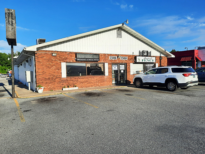 The unassuming exterior of Southern Grill might have you driving past, but locals know better. This modest brick building houses Delaware's fried chicken royalty.