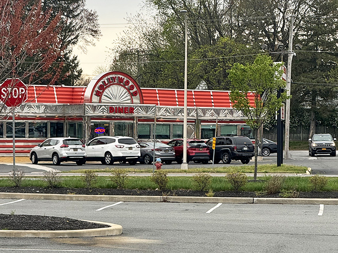 The neon glow of Hollywood Diner's iconic sign isn't just illuminating the Dover night&mdash;it's beckoning you toward a breakfast experience worth writing home about.