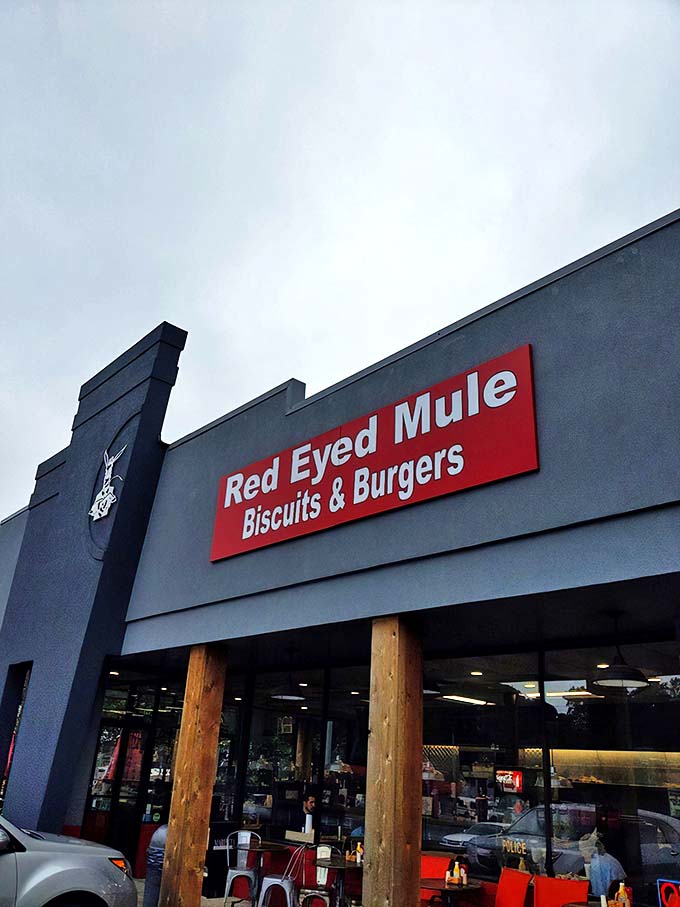 The blue and white facade might not scream "culinary destination," but that's the point&mdash;the best breakfast spots never advertise their greatness with neon signs.