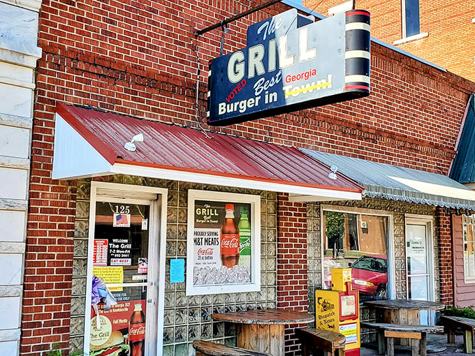 The sign doesn't lie&mdash;this unassuming brick storefront houses burger magic that's drawn pilgrims from across Georgia for good reason.