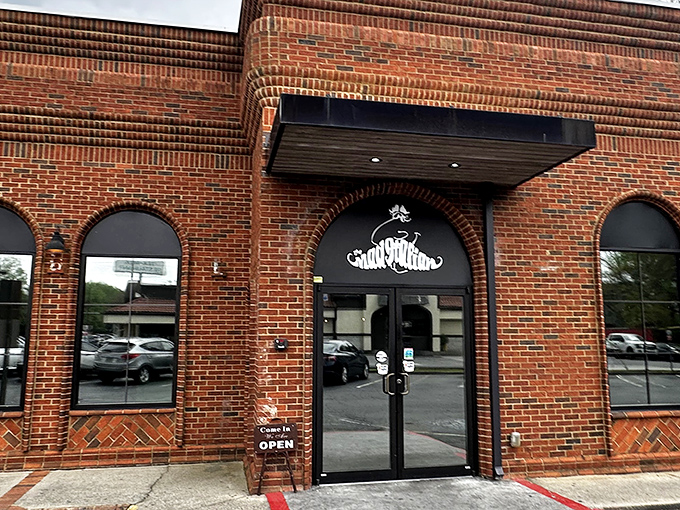 The unassuming brick facade of The Mad Italian in Chamblee hides culinary treasures that would make Rocky himself climb those steps for a bite.