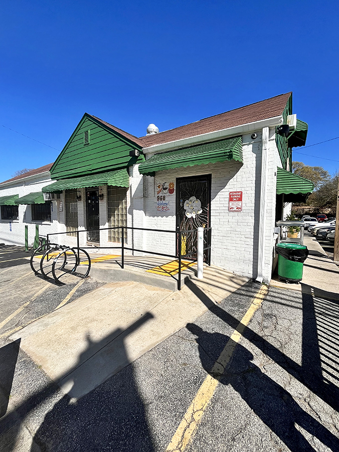 The unassuming green and white fa&ccedil;ade of Home grown GA might not scream "culinary destination," but locals know better. Some treasures don't need flashy neon to announce their greatness.