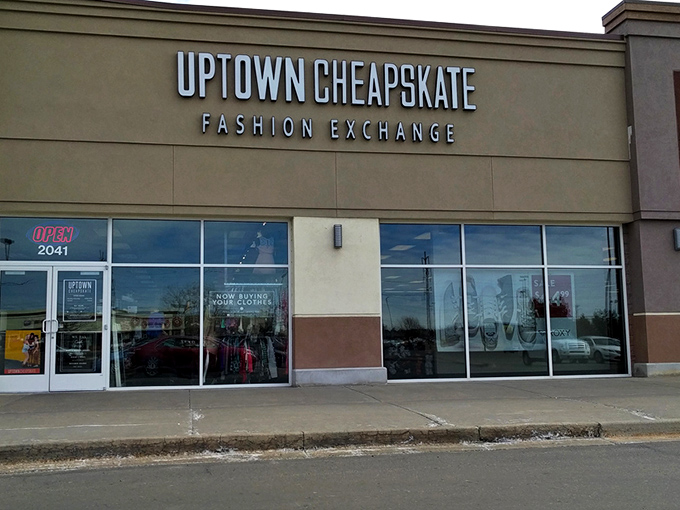 The storefront beckons like a fashion oasis in the desert&mdash;sleek, inviting, and promising treasures that won't require a second mortgage.