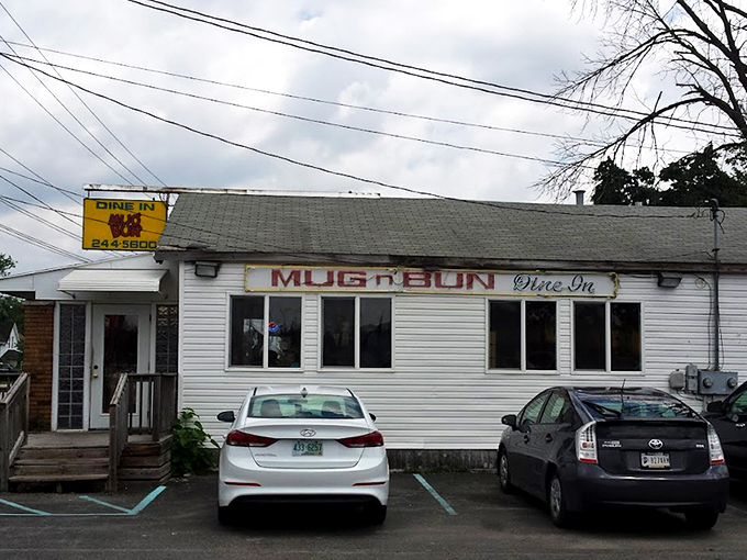 The unassuming white building houses decades of culinary history. In Speedway, greatness often comes in modest packages.