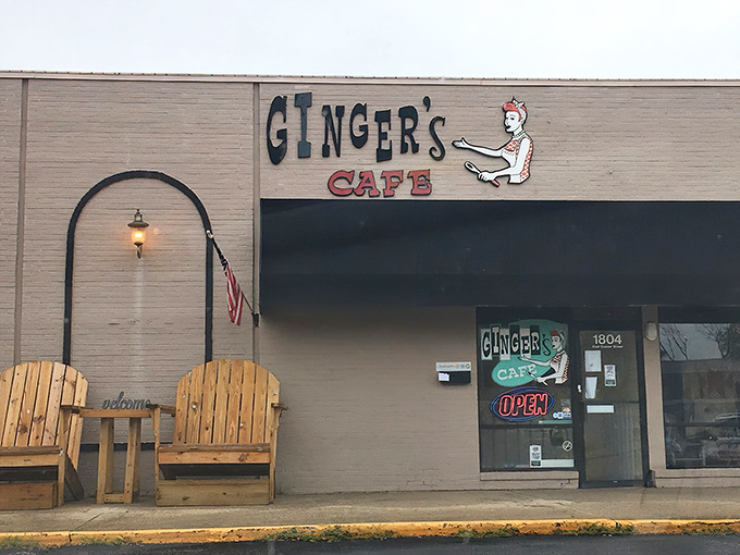 The unassuming facade of Ginger's Cafe is like Clark Kent's glasses &ndash; a humble disguise for the superhero breakfast experience waiting inside.