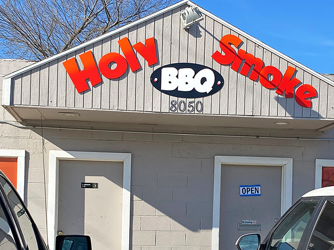 This unassuming cinder block building houses barbecue treasures that would make even vegetarians reconsider their life choices.