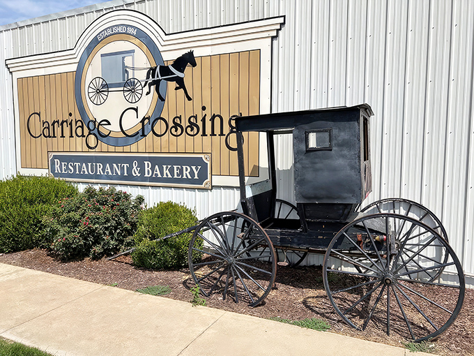 The unassuming exterior of Carriage Crossing belies the culinary treasures within. Like finding Shakespeare in a truck stop&mdash;unexpected but life-changing.