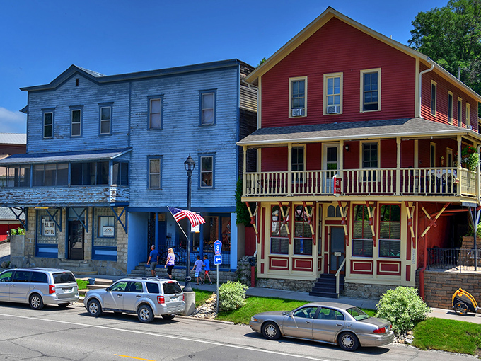 Lanesboro's main street looks like a movie set, but unlike Hollywood facades, these historic buildings house real treasures waiting to be discovered.