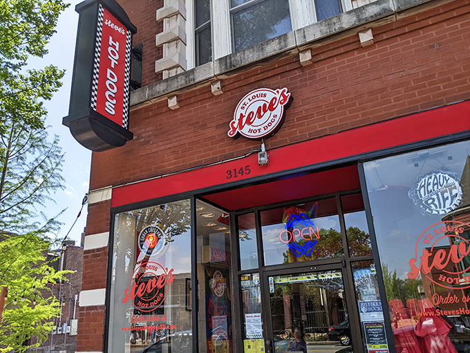 A humble brick storefront on South Grand that houses culinary magic. Like finding a secret passage to flavor town in plain sight.