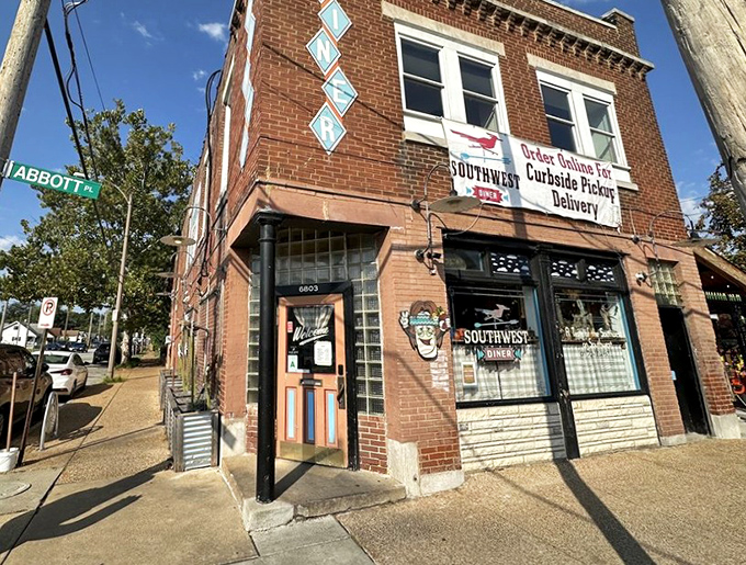 The turquoise chairs and vibrant flower boxes outside Southwest Diner aren't just decoration&mdash;they're your first clue that breakfast boredom has no place here.