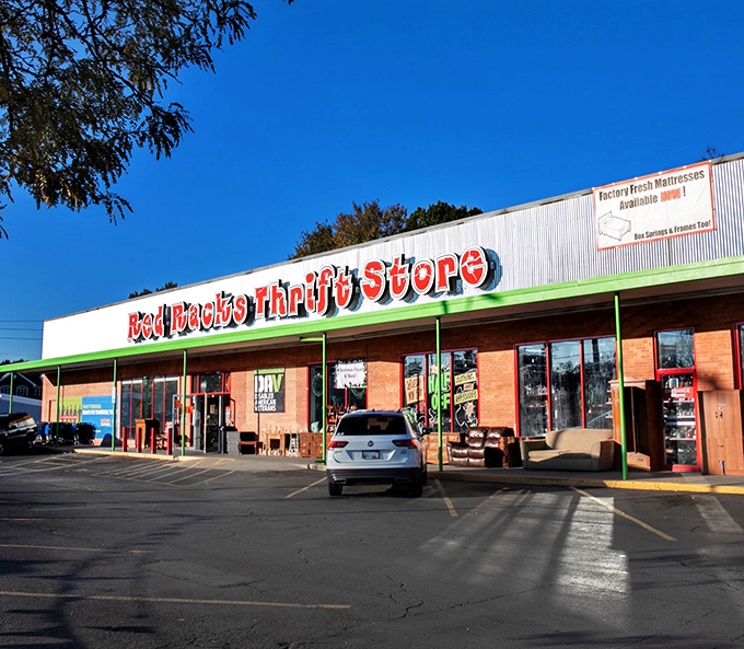 The unassuming exterior hides a universe of possibilities inside. Like finding the wardrobe to Narnia in someone's garage sale.