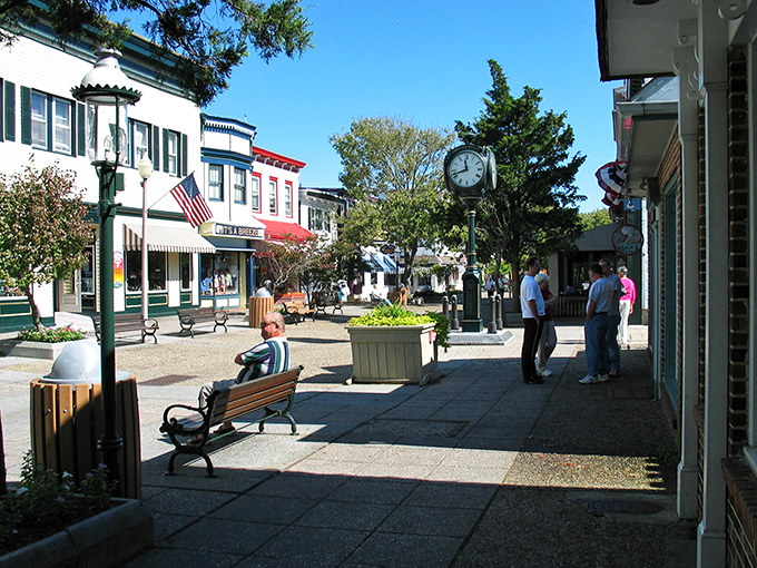 Victorian dreams come to life along these tree-lined streets where every building looks like it's auditioning for a Wes Anderson movie.