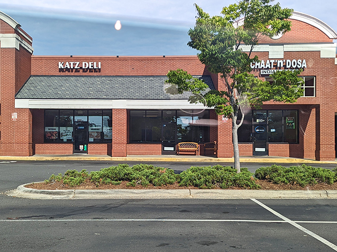 Katz Deli may be tucked into a suburban strip mall, but this unassuming exterior houses authentic Jewish deli treasures waiting to be discovered.