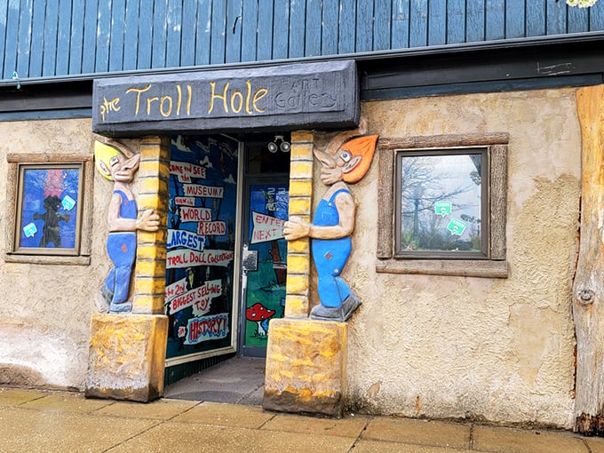 The teal awning beckons like a portal to another dimension. Behind this unassuming storefront lies a wild-haired wonderland that would make even Willy Wonka do a double-take.