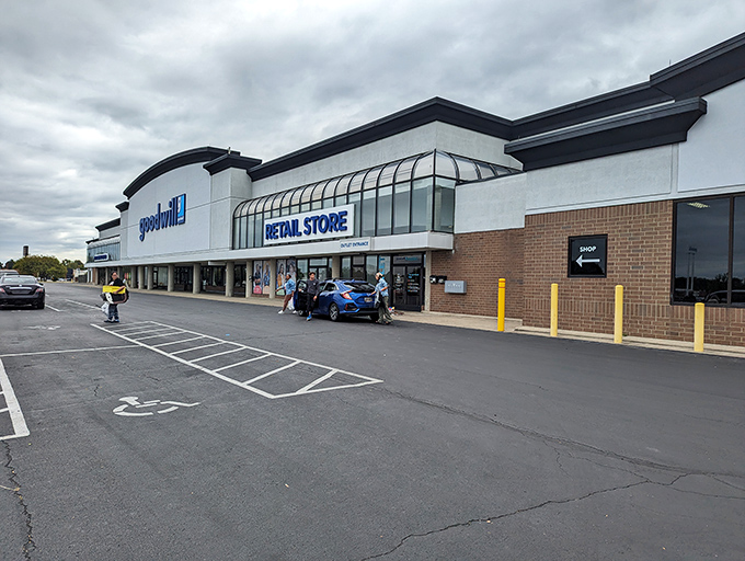 The unassuming exterior hides a treasure trove within. Like a Vegas casino, once you enter this bargain wonderland, you might lose track of time completely.