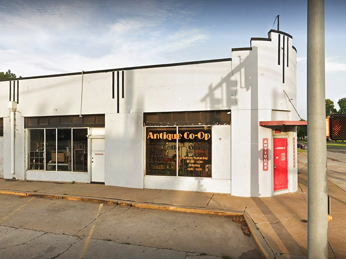 The unassuming white exterior with that iconic red door is like a portal to another dimension&mdash;one where time slows down and treasures await.