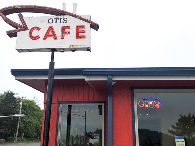 The little red building that launched a thousand detours. This vibrant roadside beacon near Lincoln City has been stopping traffic for all the right reasons.