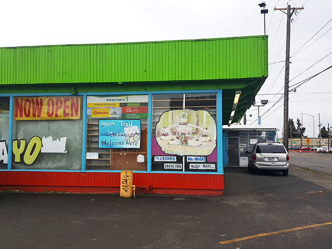 The grocery aisles at Panaderia 5 De Mayo are like a treasure map where X marks the spot for authentic Mexican ingredients you won't find at your regular supermarket. 