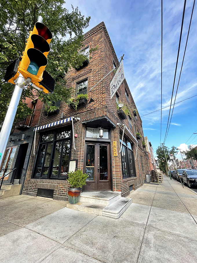 The corner spot that launched a thousand brunch dreams. The Dutch's blue awnings and yellow door beckon like an old friend with good news to share.