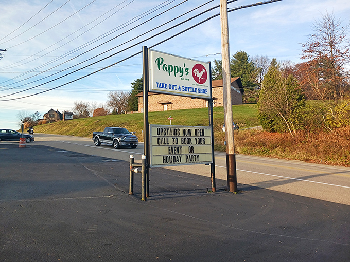 The unassuming exterior of Pappy's hides culinary treasures within &ndash; like finding a winning lottery ticket in your winter coat pocket. 