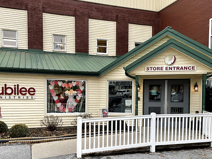 The unassuming exterior of Jubilee Ministries belies the wonderland of treasures waiting inside. Pennsylvania's best-kept thrifting secret stands ready for exploration. 