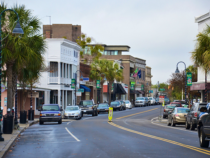 Bay Street beckons with its palm-lined charm, where historic buildings house culinary treasures waiting to be discovered around every corner.