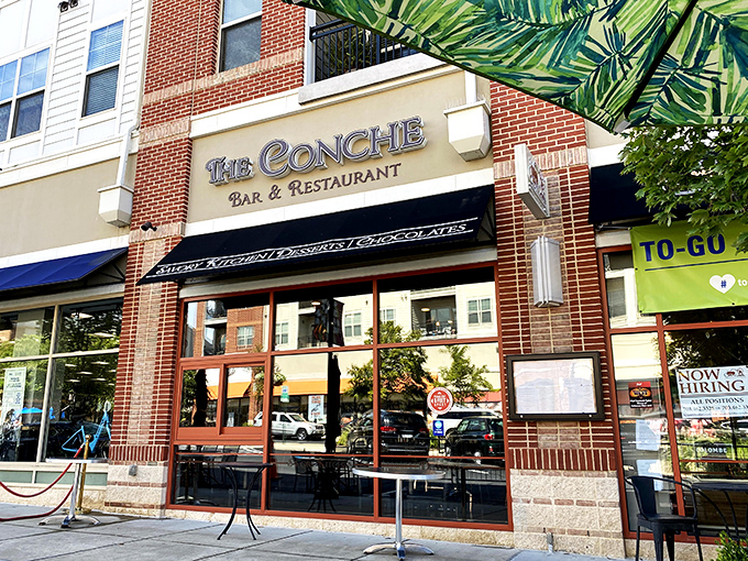 The brick-and-mortar embodiment of chocolate dreams. The Conche's welcoming storefront promises savory delights, decadent desserts, and chocolate mastery in equal measure.