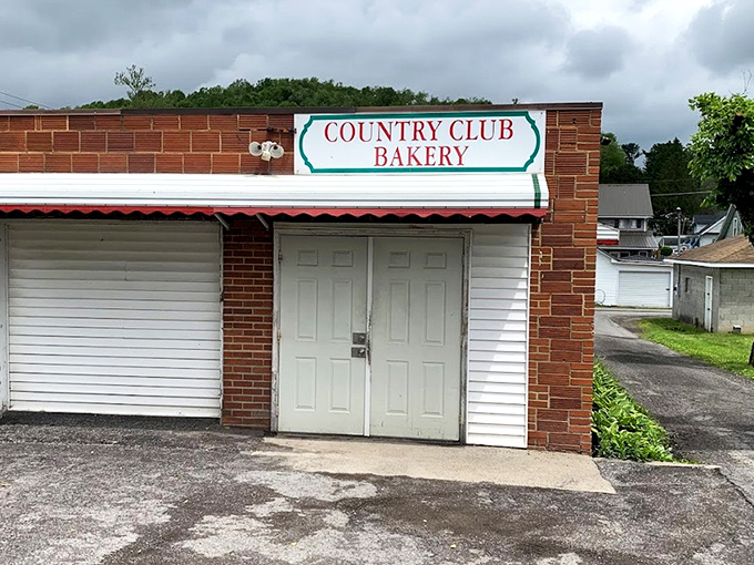 The unassuming brick exterior of Country Club Bakery hides culinary greatness within. Like finding a Michelin star in a strip mall, this humble storefront is a West Virginia treasure.